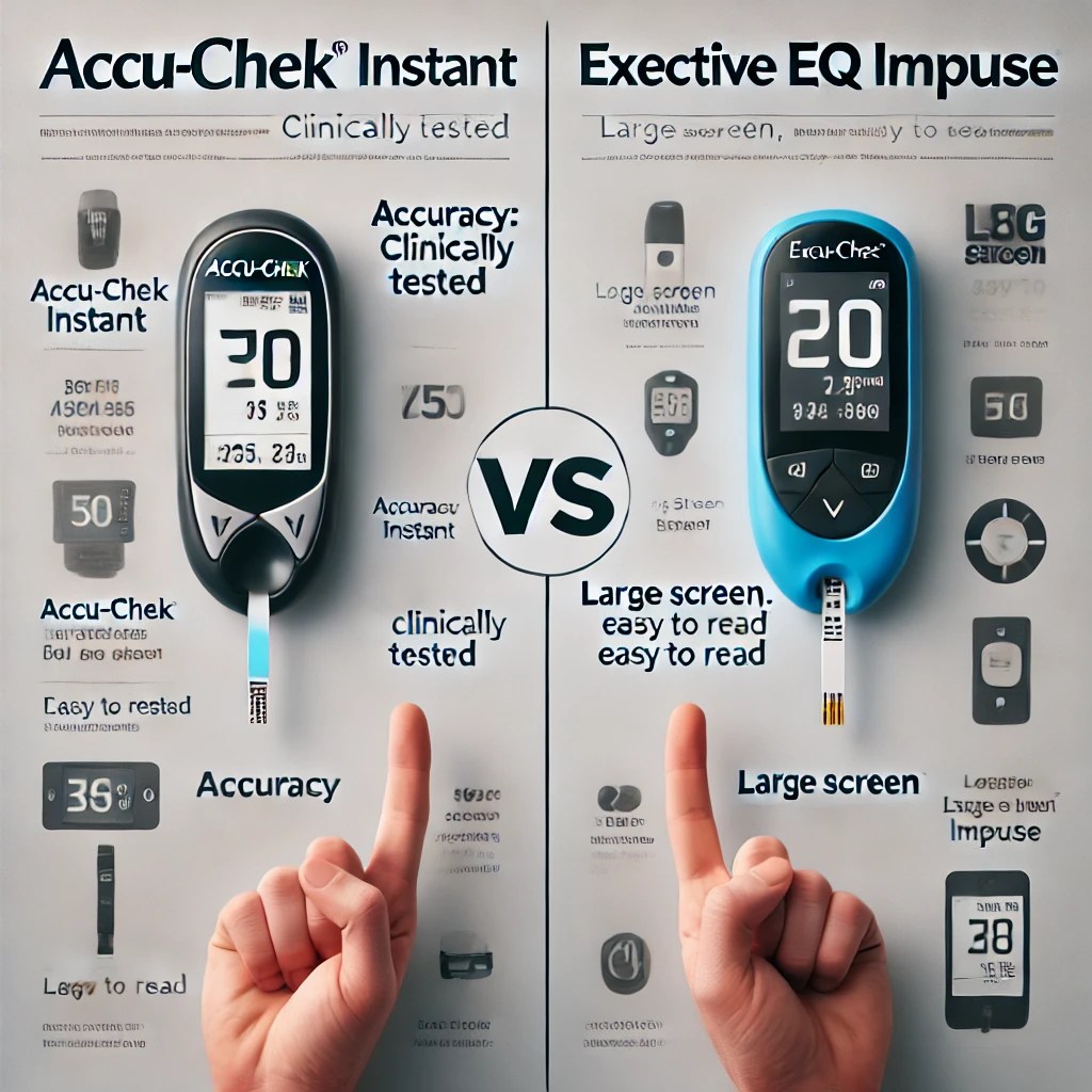 Accu-Chek Instant vs. Exactive EQ Impulse – Ce Glucometru Alegi ...