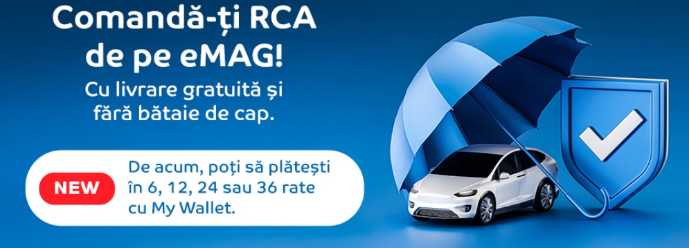 De ce să-ți faci asigurare RCA în 36 de rate de la eMAG? – reduceriastazi